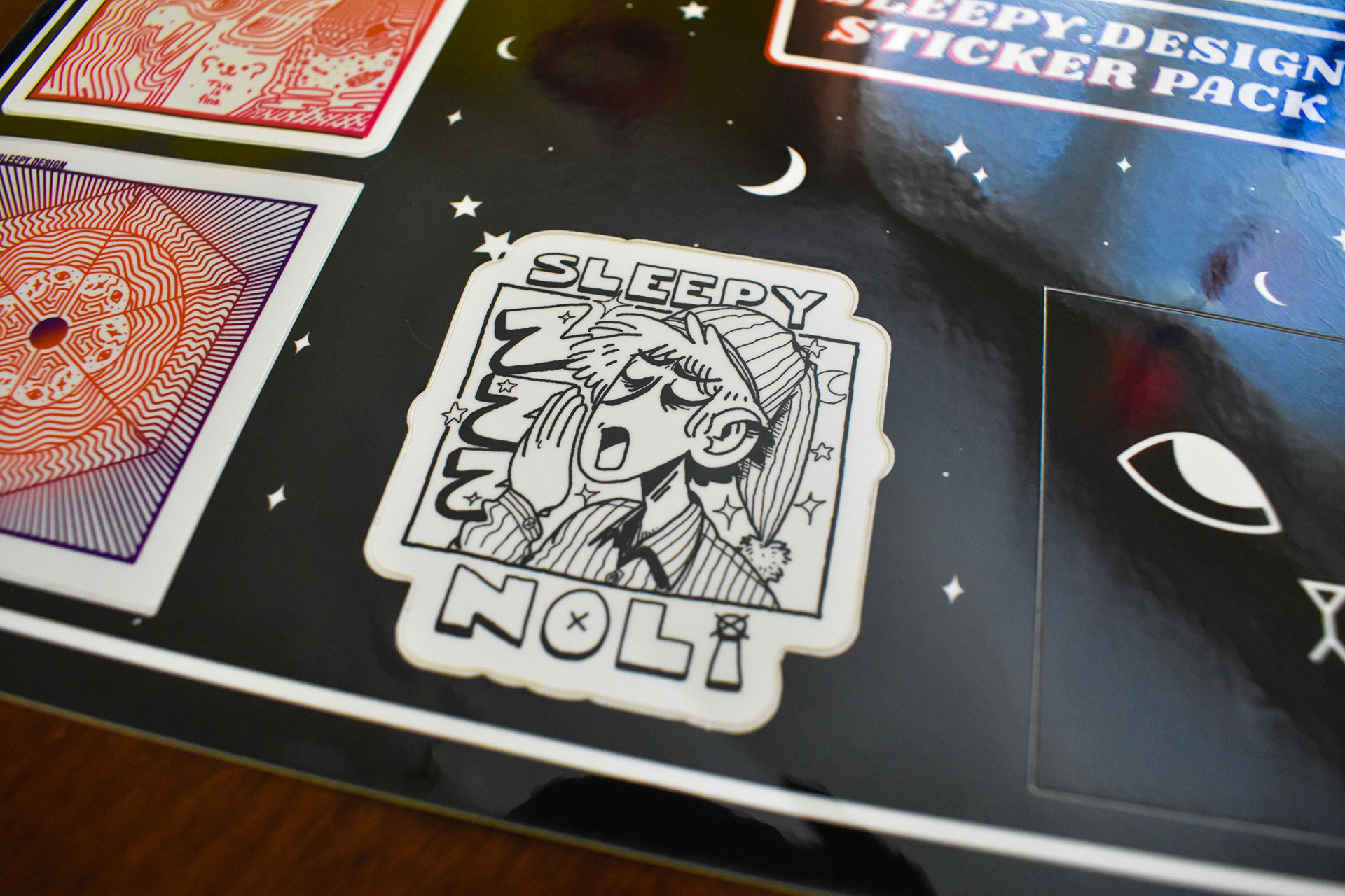 Trippy Stickers - Sleepy Design's Sticker Pack #1 – SLEEPY.DESIGN