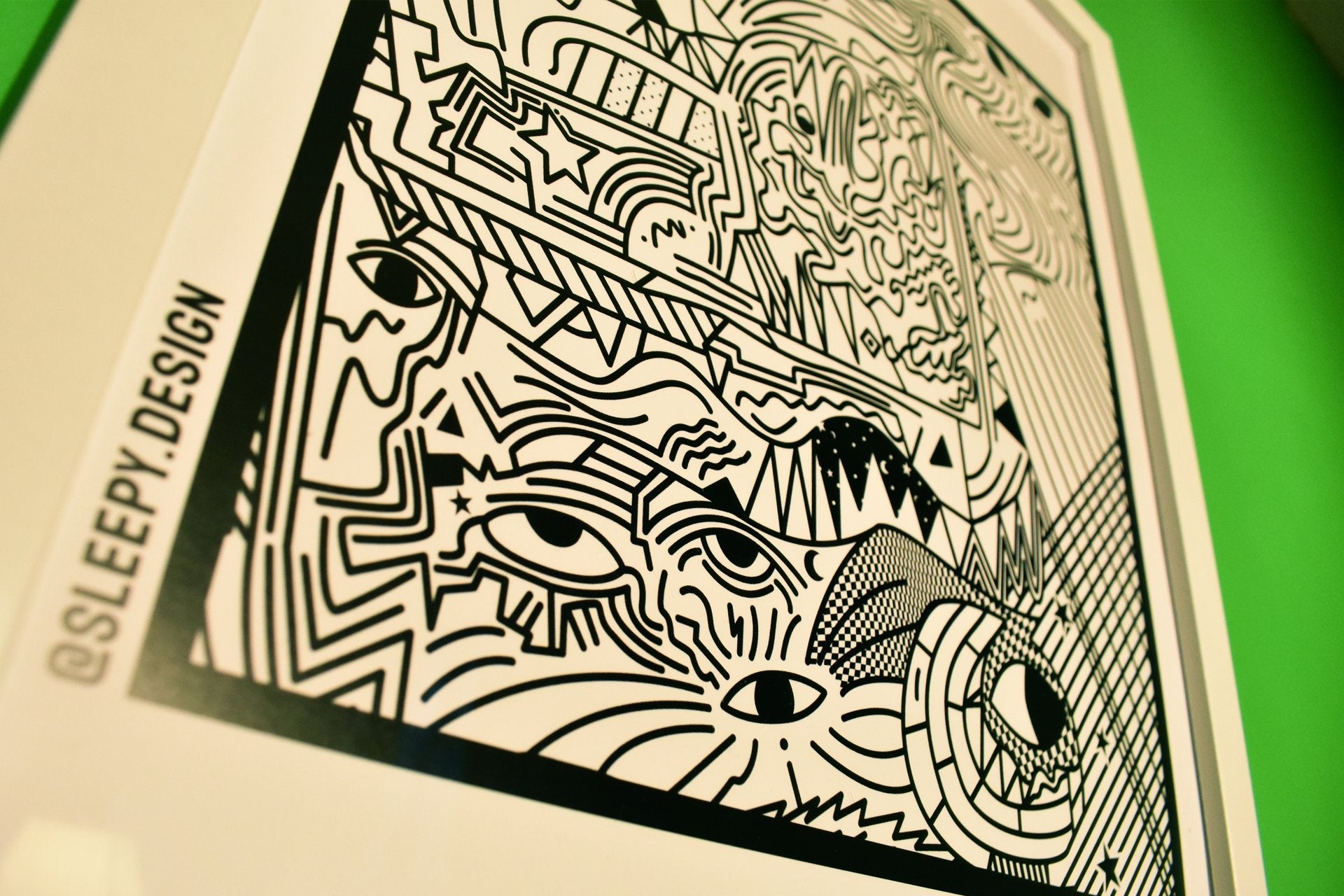 Psychedelic Poster [SLEEPY.DESIGN]