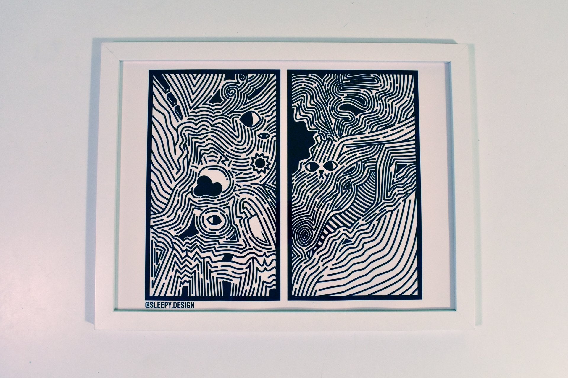 "Windows" Trippy Poster [SLEEPY.DESIGN]